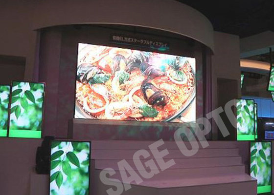 Exhibition P3 Full Color Led Display Video Wall , Hd Led Screen Fixed Installation