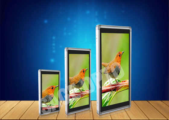 Outdoor Advertising Full Color LED Display , Ultra Thin LED Advertising Board
