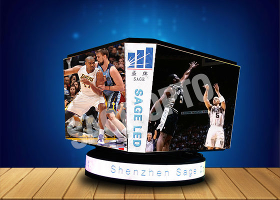Dynamisches Basketball-Stadion geführte Anzeige Innen, nahtlose geführte Videowand-Miete