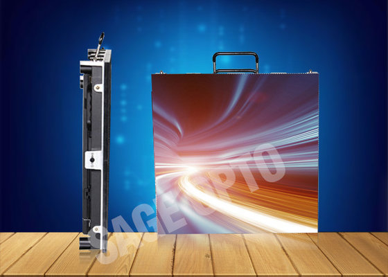 Ultra dünne 3.91mm LED Videowände Innen und Kabinett 500 X.500 im Freien