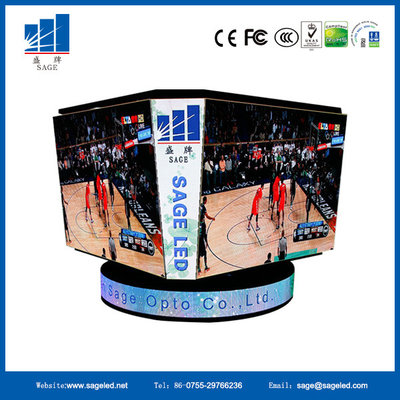 Indoor 10mm LED Cube Display , High Brightness Full Color LED Display 10000 Dots / sqm