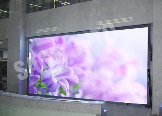 Große farbenreiche Videowandanzeigen 1R1G1B p6 LED für Unternehmenskultur
