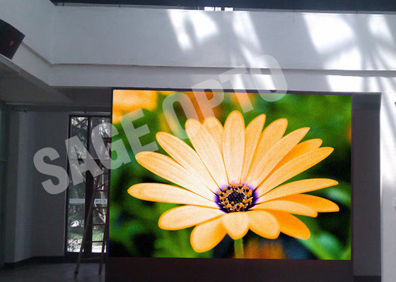 Hintergrundbeleuchteter Display P4mm-hoher Auflösung HD LED, LED-Hintergrund-Schirm