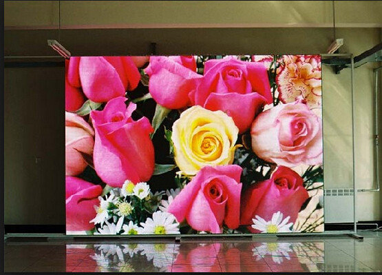 Commercial Indoor Advertising Led Display Wall / Large 6mm Led Screen Super Clear Vision