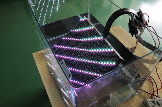 IP67 RGB Color Sport Perimeter LED Display Boards P9.525 mm 32 x 32 Dots