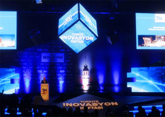 Full Color Rental LED Displays , Pixel Pitch 3MM led video panel Ultra Slim
