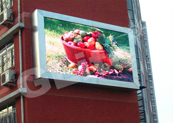 High Resolution Full Color LED Display Outdoor 7500 Nits Customized