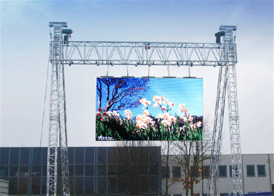 Ultra Thin P10 Outdoor Full Color LED Display , LED Video Wall Panel For Stage Rental