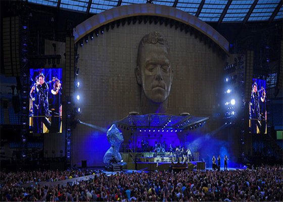 Schirm-Videowand SMD ultra dünne große Stadiums-LED Nissen 2,5 Millimeter-Neigungs-1200