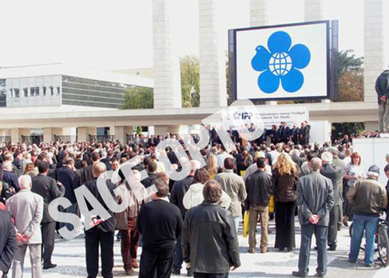 Outdoor SMD P6 LED Video Walls Full Color Interactive Advertising LED Billboard