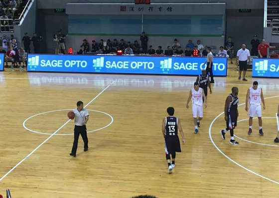 IP43 4mm  Indoor Stadium LED Displays High Definition For Basketball Game