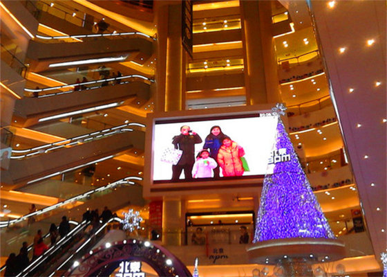 2000 Nits Indoor LED Advertising Billboard Full Color LED Display Smd3528 6mm Pixel Pitch