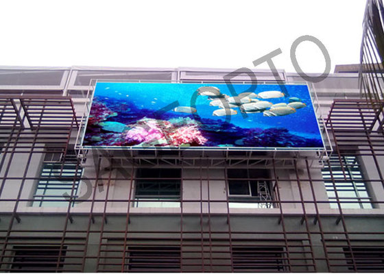 Giant HD Outdoor Advertising LED Display DIP346 P10 LED Screen Rental