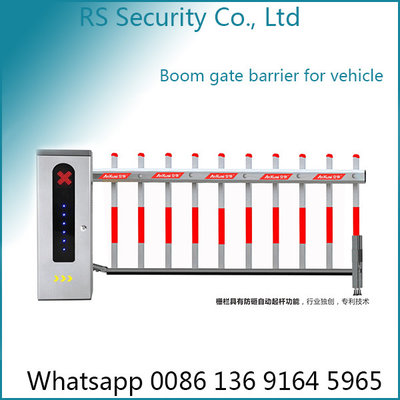 Anti Smashing Parking Lot Electric Boom Barrier Gate Operator 3-6m Arm Length