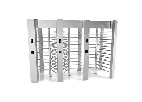 Single Route Way Controlled Access Turnstile Full Height For Building Entrance
