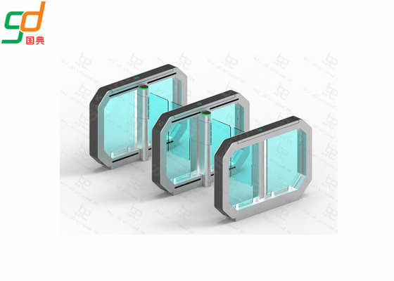 Bi-direction Smart Automatic Supermarket Swing Gate High Security Turnstiles