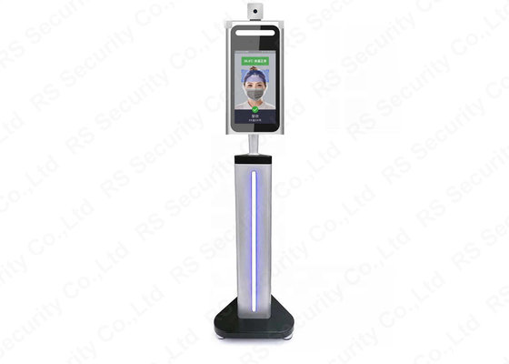 Real Time Display AI Temperature Face Recognition