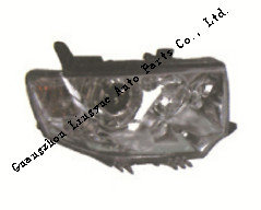 Plastic Mitsubishi Triton Parts , L200 2012 LED Projector Head Light