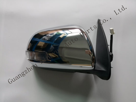 RHD Automobile Spare Parts / Door Side Mirror Chrome Color For Hilux Vigo 2012 Model