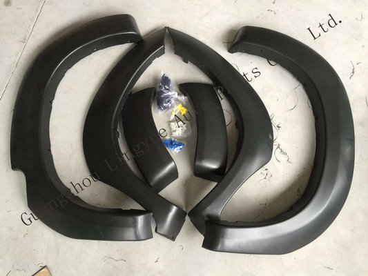 Textured Black Automobile Spare Parts , Vigo 12 - 14 ABS Body Fender Flares
