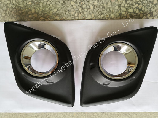 Customized Hilux Revo 2015 Fog Lamp Cover Black & Chrome Automobile Body Parts