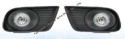 ABS Plastic Mazda Bt50 Parts Shockproof Fog Light ISO9001 Certificated