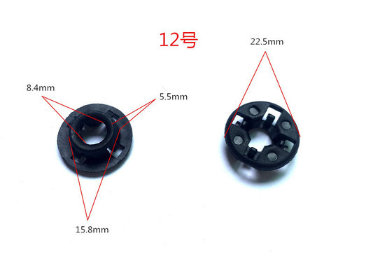 Standard Size Universal Nylon Auto Clips , Plastic Automotive Trim Clips