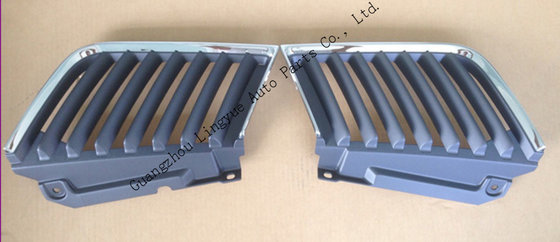 Gray Plastic Mitsubishi Triton Spare Parts , Three Layers Car Front Grill