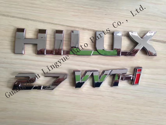 Multi Color Toyota Hilux Vigo Parts Front Logo Customized Size And Length