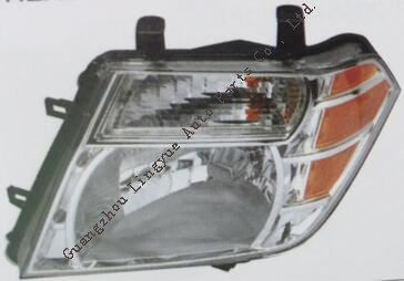 2006 - 2008 Nissan Navara Parts , LH 26060-ZG90A RH 26010-ZG90AV Car Head Lamp