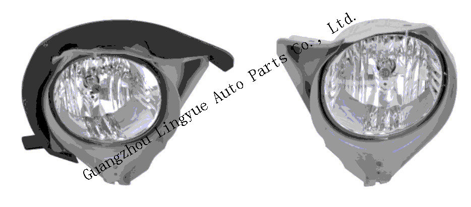 Toyota Fortuner 2008 Car Body Fog Lamp Performance Parts ISO9001 Certificated