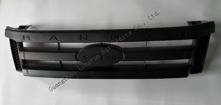 Black Color Automobile Grille Spares ABS Plastic Made For 2012 Ford Ranger