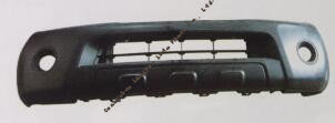 Black Color Nissan Navara Parts / Front Bumper OEM Service Acceptable