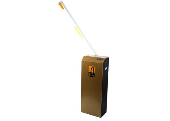 1.5s Vehicle Access Control Barriers Automatic Close Heavy Duty Motor With Rubber Arm