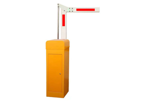 120W Remote Control Car Parking Barrier , 90 Degree Folding Arm Barrier Gate