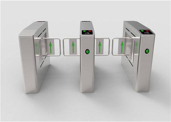 Waterproof Biometric Swing Gate Turnstile For Passenger Access Control