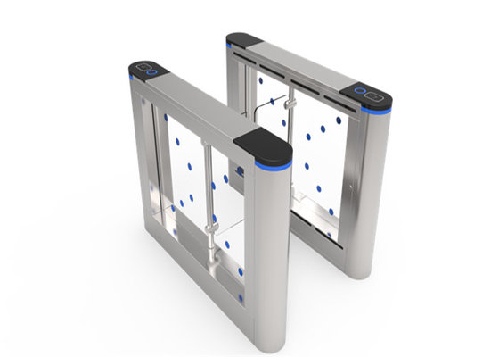 Anti Backup Speed Gate Turnstile With Heavy Duty Stainless Steel Frame