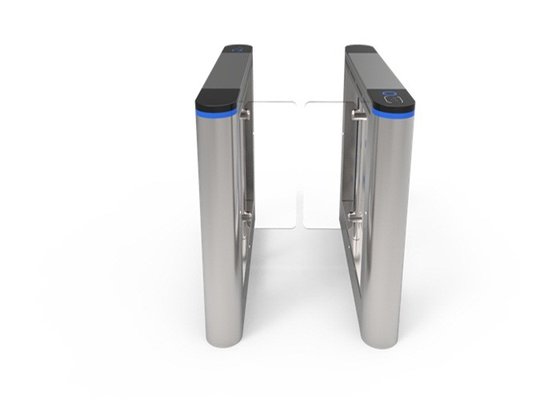 Remote Control Speed Gate Turnstile , Automatic Swing Turnstile Gate With Card Reader