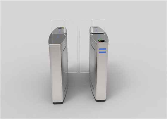 Double Access Control Turnstile Gate / Silver Turnstile Security Systems