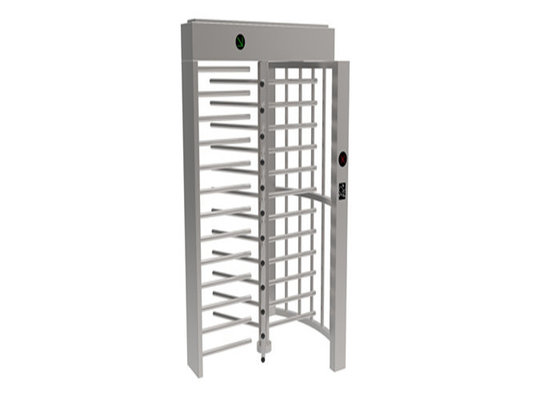 SS 304 Full Height Turnstile Gate 1650*1500*2310mm Stable Running Low Noise