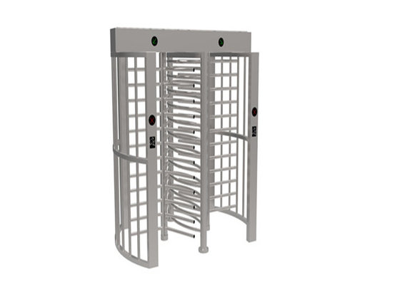 Auto Security Speed Gate Turnstile , Full Height Pedestrian Barrier Gate CE Approval