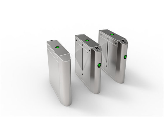 Anti - Collision Flap Barrier Gate 1200*280*980mm For Bus Station Entrance