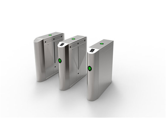 Anti - Collision Flap Barrier Gate 1200*280*980mm For Bus Station Entrance