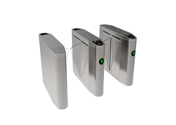 280mm Wing Width Access Control Turnstile Gate For Office Building / Metro Station