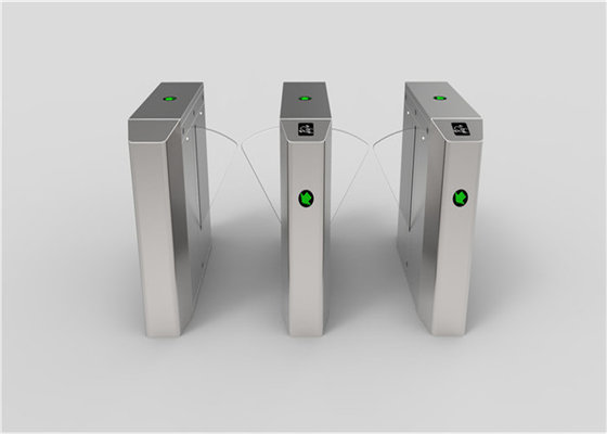 IP56 High Speed Gate Turnstile OEM RFID Facial Recognition Flap Barrier
