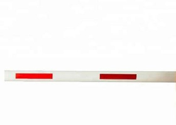 6 Meter Barrier Gate Arm Red And White , Waterproof Traffic Gate Arms