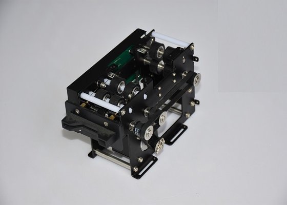 Abrasion Resistant Motorized Card Reader Preventing Optical Interference