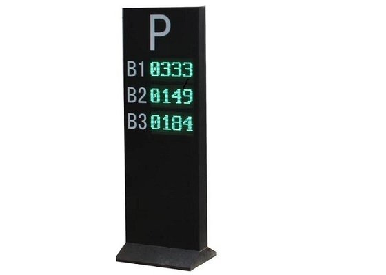 Energy - Saving Outdoor Parking LED Display , Digital Electronic Parking Signs