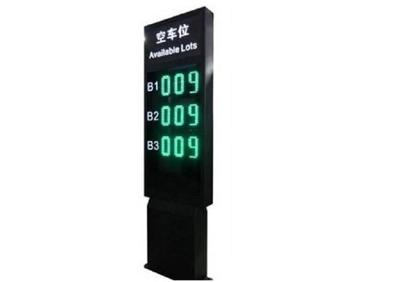 Energy - Saving Outdoor Parking LED Display , Digital Electronic Parking Signs