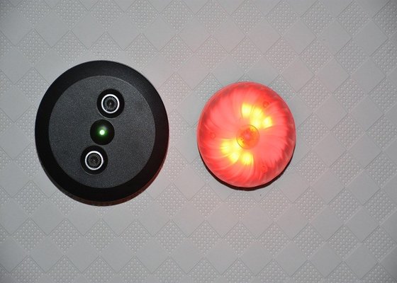 DC 24V Advanced Parking Guidance System , Red / Green Ultrasonic Parking Sensor